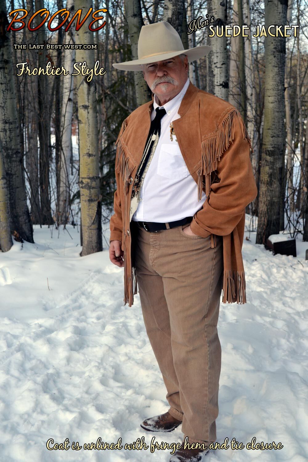 Boone Buckskin Coat - The Last Best West